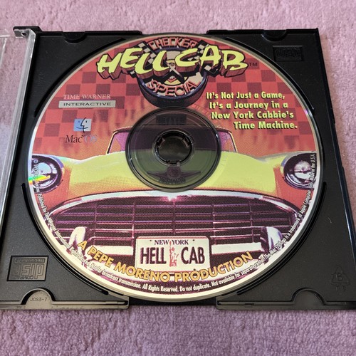 Hell CAB CD-ROM MAC OS Checker Special Vintage Game 1993 Time Warner | eBay