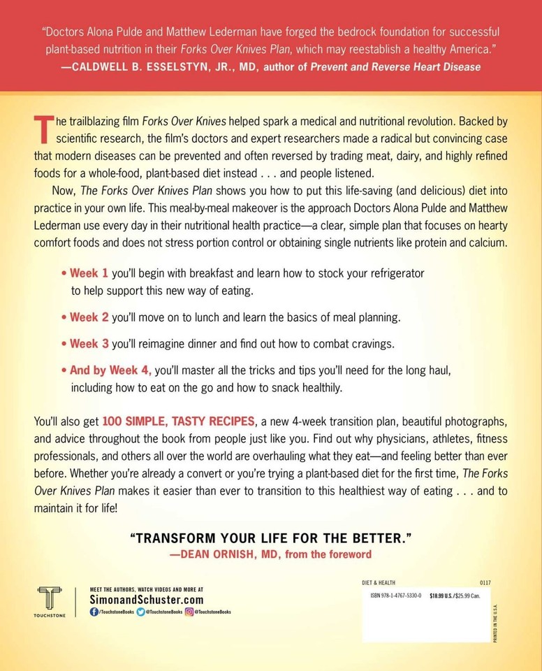 Forks over Knives: The Forks over Knives Plan : How to Transition to ...