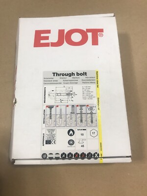 EJOT BA-E Plus Through Bolt Facade Anchor 25pcs 132mm 10/70/50 (230323 ...