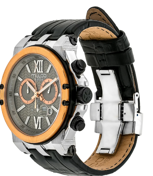 Mulco Nefesh Iconic Quartz Swiss Chronograph Movement Unisex Watch MW1 ...