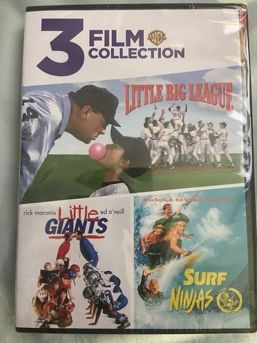 Little Big League / Little Giants / Surf Ninjas DVD NEW. Sealed ...