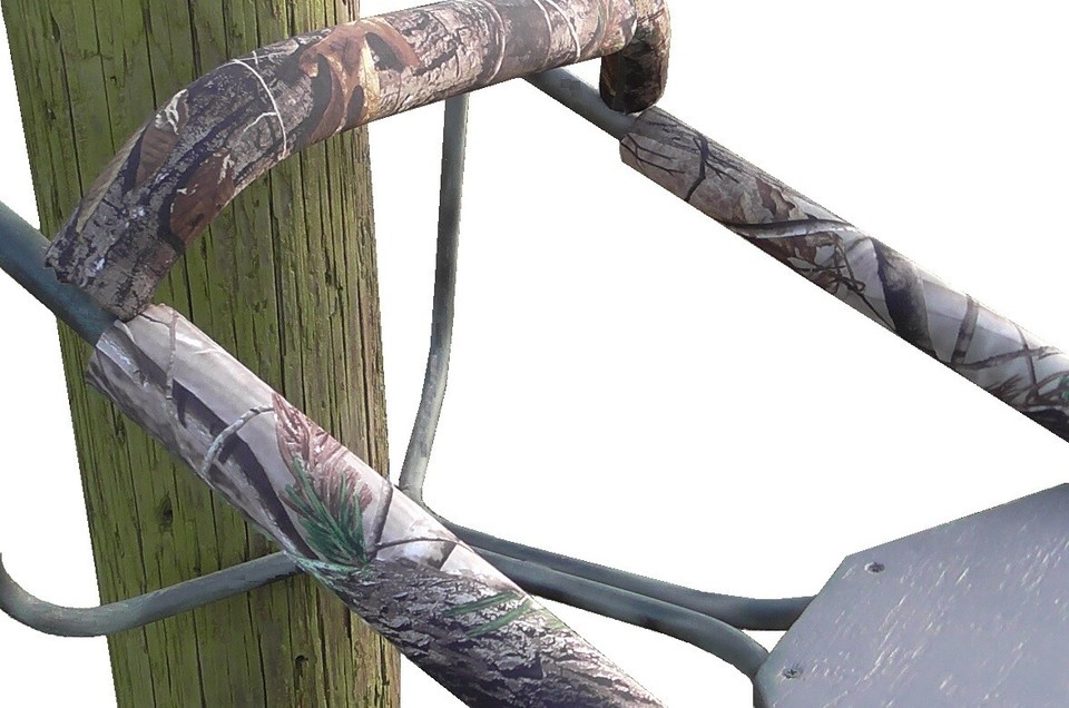 Tree Stand Rail Pads, Shooting Rail Pads - Timber Camo - Made in USA | eBay