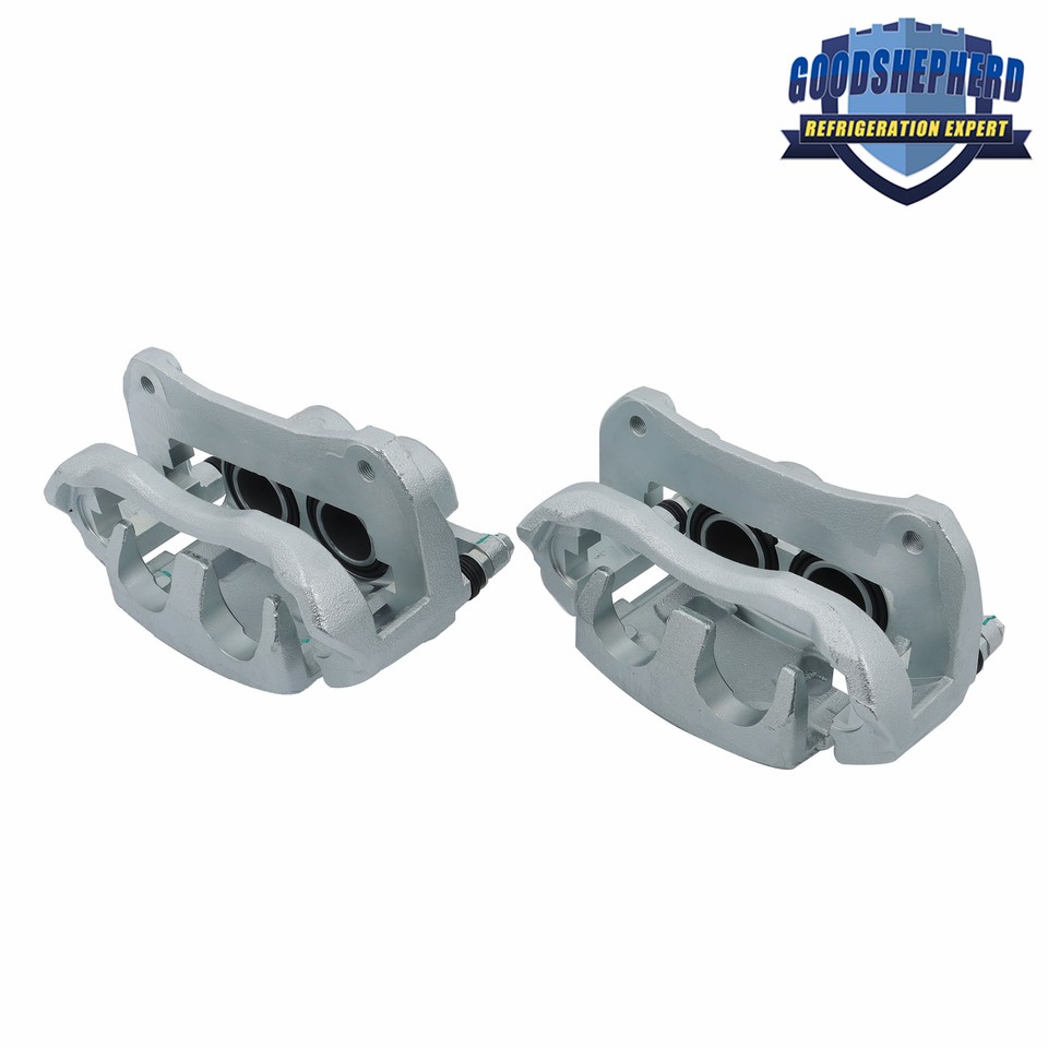 Pair 2 Front Brake Calipers For Toyota Highlander Sienna Lexus RX350 w ...