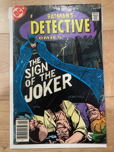 Detective comics 476 G+/VG marshall rogers joker cover | eBay