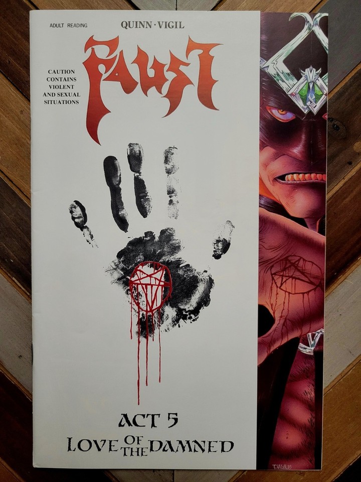 Lot of 13 FAUST Comics #1, 3-12 (1991) "Love Of The Damned" TIM VIGIL ...