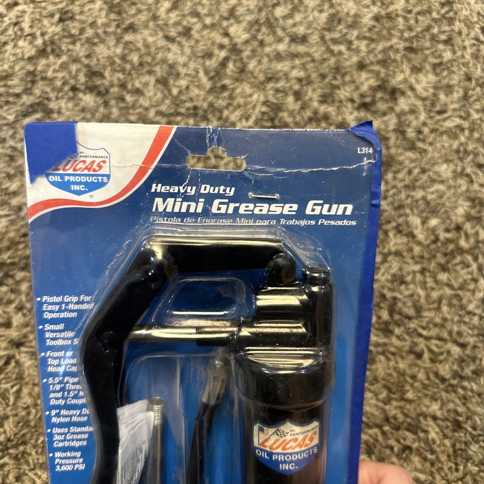 LUCAS-OIL HEAVY DUTY GREASE GUN MODEL L314 | eBay