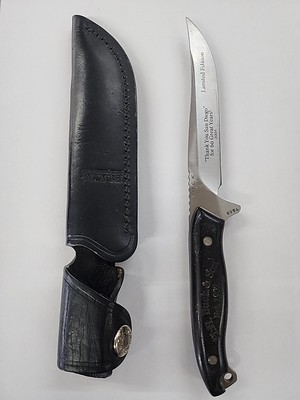 Rare Buck Knives 805 H&H Buck and Son Limited Edition With Sheath | eBay