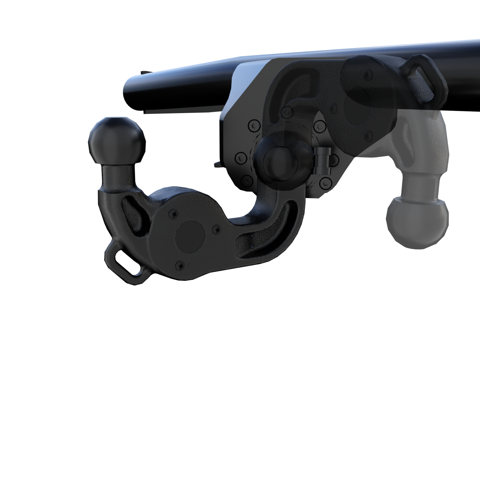 VAPOS Anhängerkupplung schwenkbar & 13pol Jaeger E-Satz für VW Passat ...