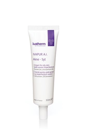 Ivatherm Ivapur A.I. Akne-Syt Gel Cream oily skin with severe ...