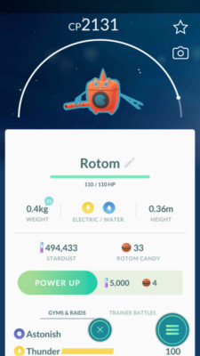 Pokemon Trade GO - Rotom from Go Fest 2020 | eBay