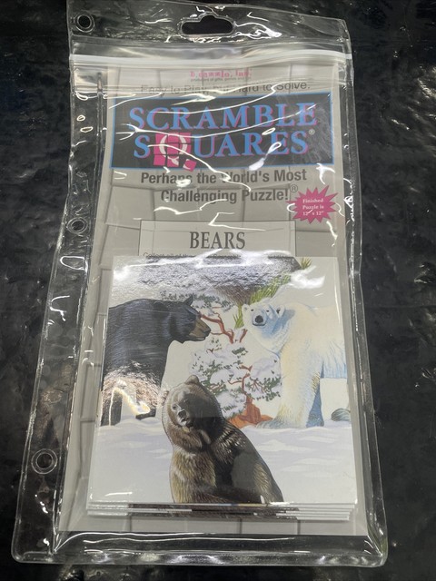 Bears Puzzle Scramble Squares 9pcs Brain Teaser for sale online | eBay