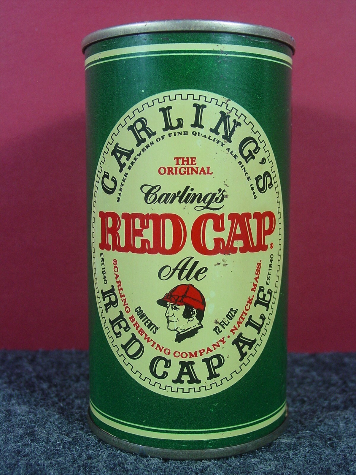 CARLING'S RED CAP ALE - Natick, Massachusetts - 12 oz PULL TAB CAN | eBay