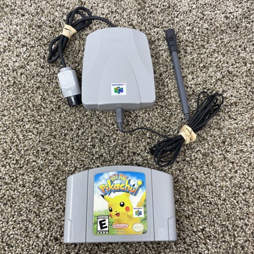Hey You Pikachu w/ VRU & Microphone (Nintendo 64/N64) Tested ...