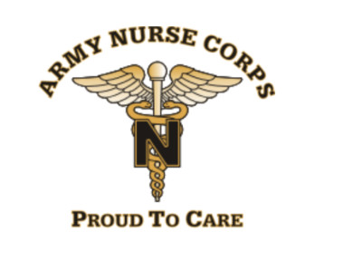4" us military army nurse corps proud to care bumper sticker decal usa ...