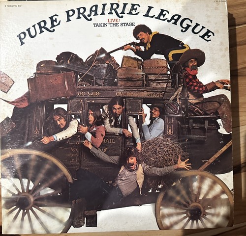 Pure Prairie League live taking the stage vinyl 1977 | eBay