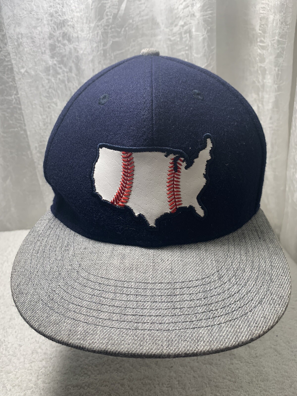 Men’s Baseball Tradition Honor & Country Snapback Hat… - Gem