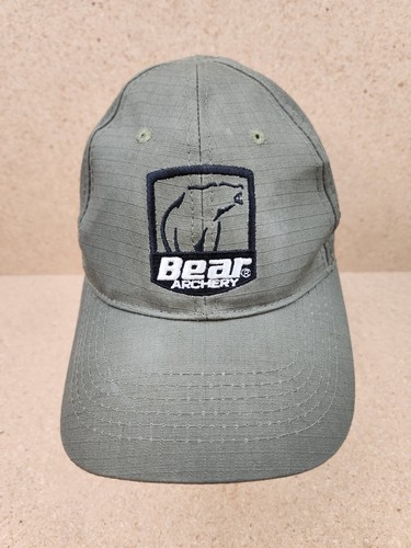 Bear Archery Ball Cap Hat Adjustable Strap Back Adult Clean | eBay