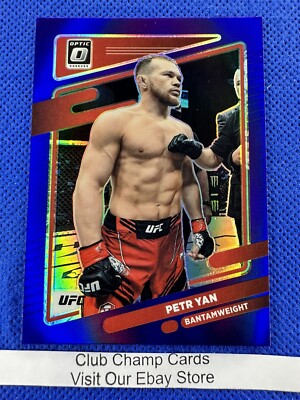 2022 #74 Petr Yan Panini Donruss Optic UFC Purple Prizm | eBay