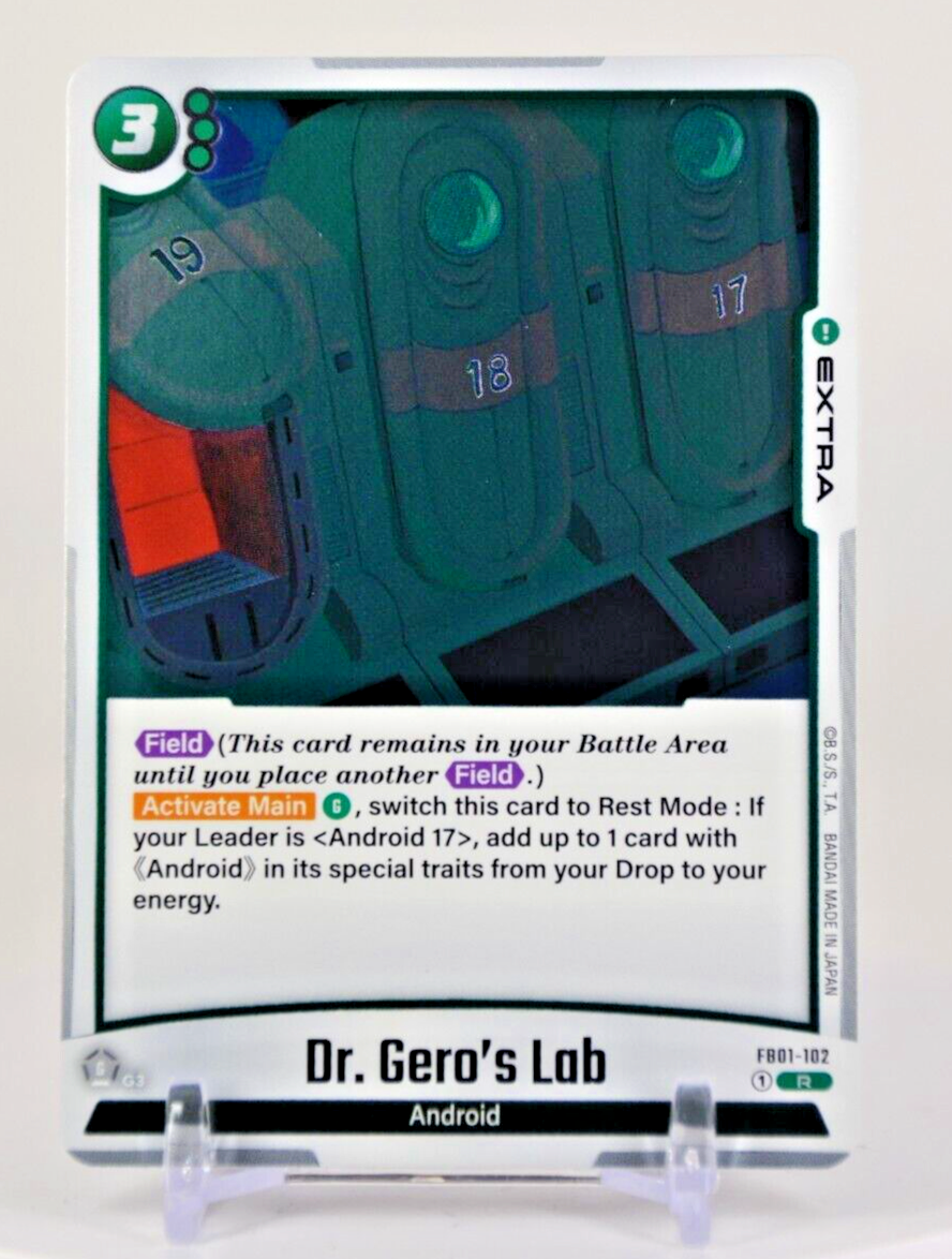FB01-102 Dr. Gero's Lab (R) Dragon Ball Super: Fusion World - Awakened Pulse | eBay
