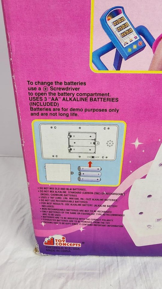 Toy Concepts Super Models Keep Fit Musical Stepper Doll (8718) w ...