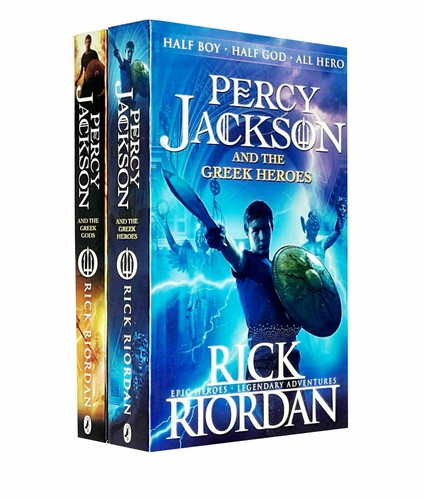Rick Riordan Collection Percy Jackson's Greek Myths 2 Books Pack Set ...