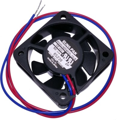 Brushless Mini Cooling Fan 12V DC 50mA 40x40x12.8mm 21dB(A)/m 0.15m3 ...