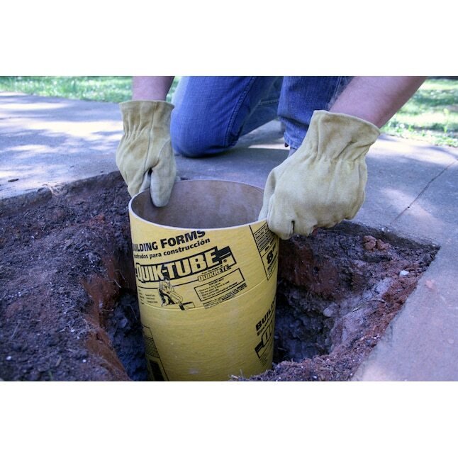 4' Concrete Removable Forming Building Form Tube 8 in ; 10 in ; 12 in ...