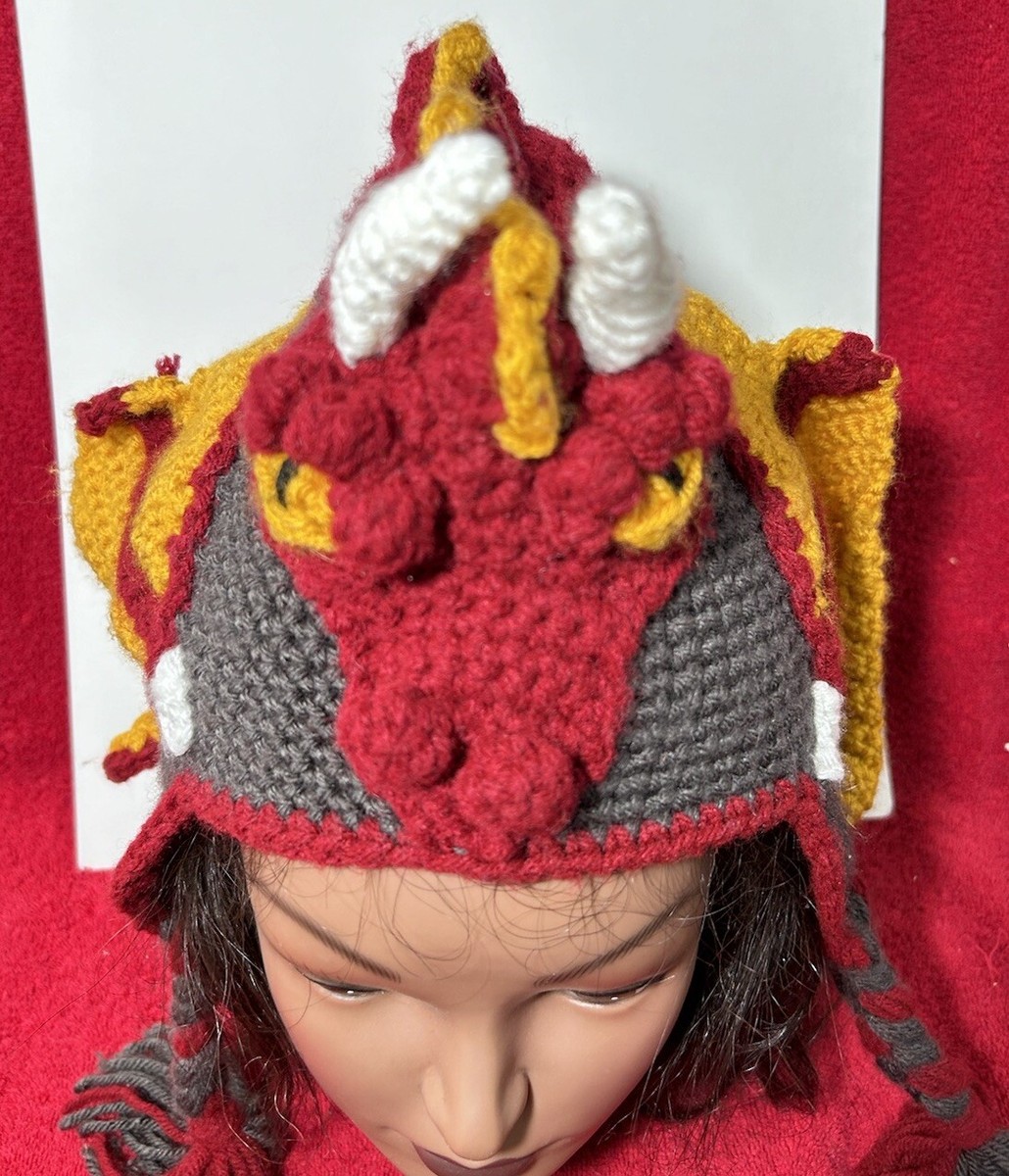 Crochet Dragon Hat Pattern Free The Philosopher's Wife: Crochet Dragon