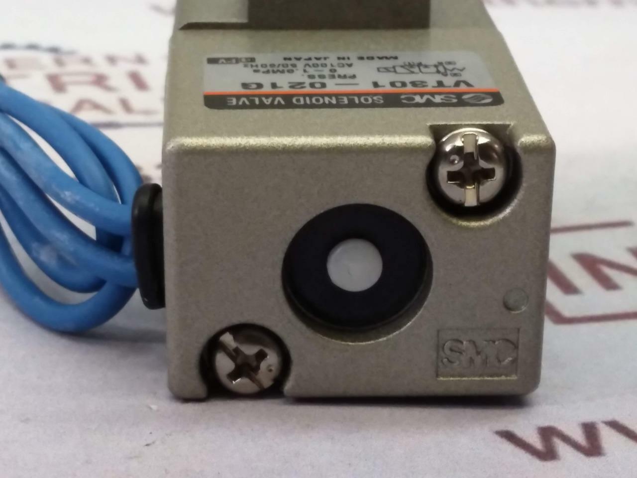 SMC Solenoid Valve Vt301-021g 100vac 0-1mpa 3-port Family for sale ...