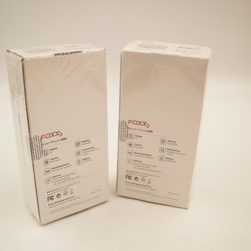 2 x Foxx A56 Smart Phone Black | Android Phone | NEW FACTORY SEALED | eBay