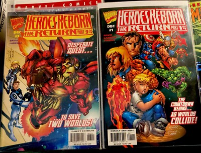 Heroes Reborn The Return #1-4 Complete Set Marvel Comics Avengers Dec ...