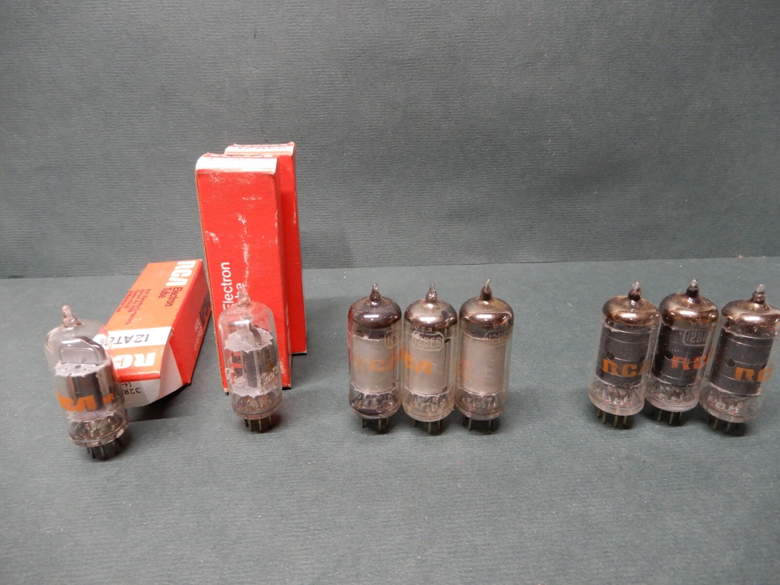 RCA (Mostly) 12AT6 12AV6 (3) 12BE6 (3) 12BA6 (3) Untested Vacuum Tubes ...