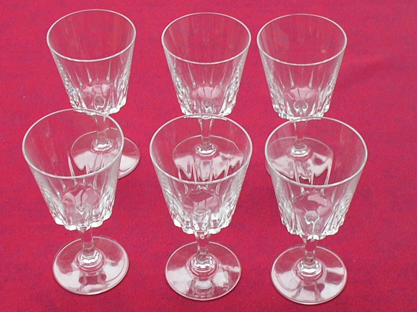 Verres Vin Cristal D Arques d’occasion