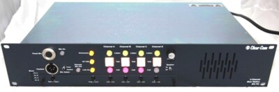 Clear-Com Clearcom 4CH 4 Channel Headset Main Station MS-704 Intercom ...