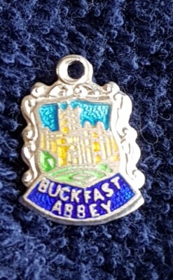 BUCKFAST ABBEY Silver Travel Shield Enamel Charm for Bracelet | eBay UK