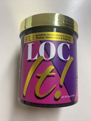 BTL LOC It!_TWIST_BRAID_GEL_MAXIMUM_HOLD_16 OZ | eBay