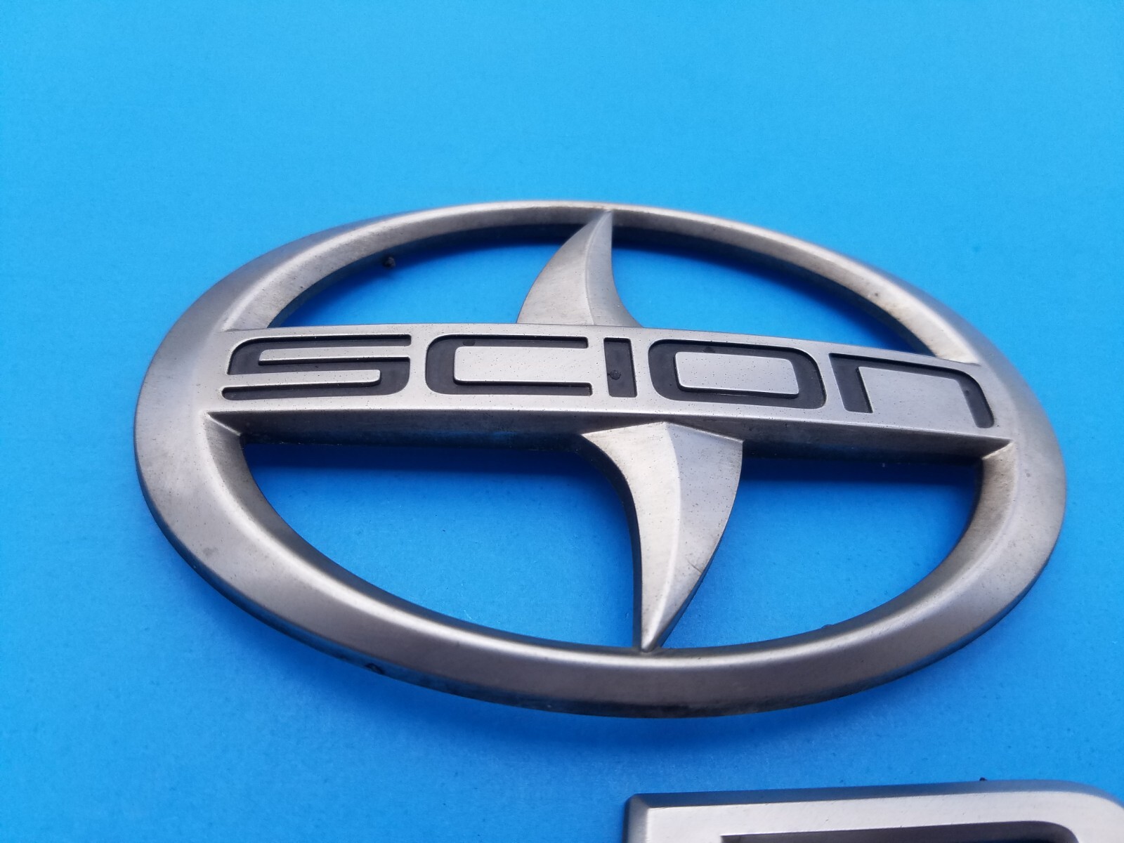 08 09 10 11 12 13 14 15 SCION XB REAR EMBLEM LOGO BADGE SYMBOL SET OEM ...