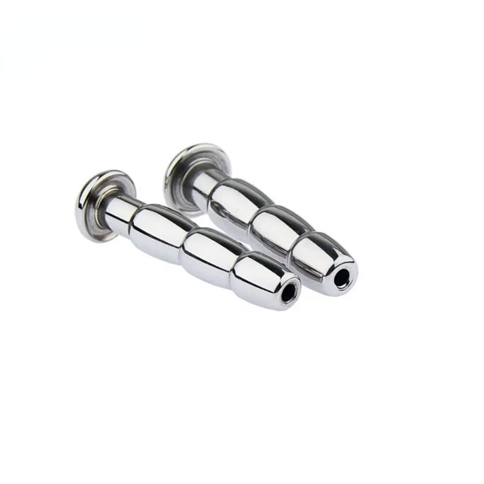 Hole Stainless Steel Male Penis Dilator Plug Sounding Urethral ...