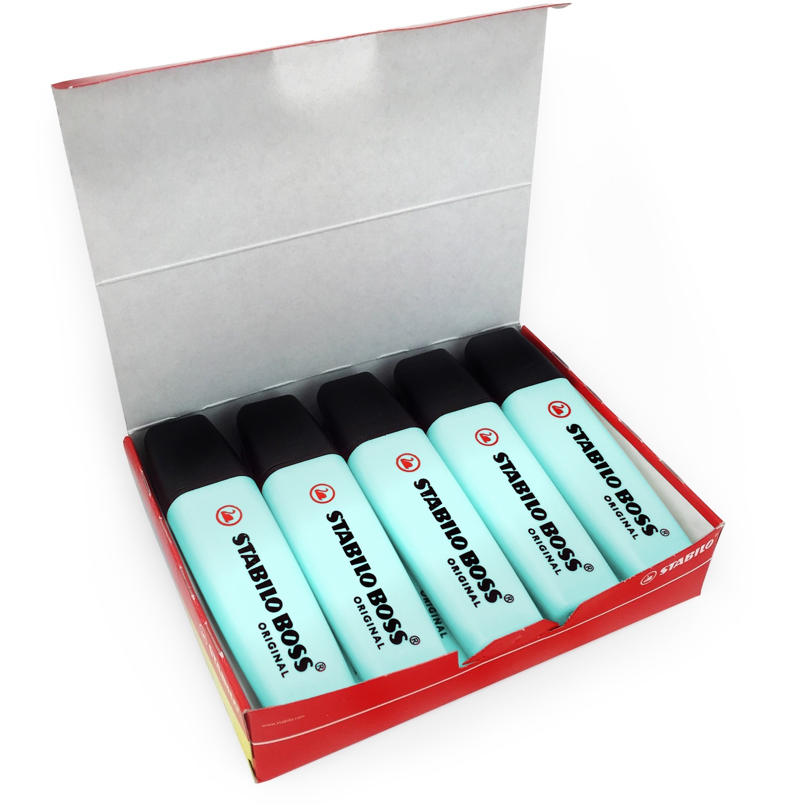 STABILO BOSS Original Pastel Highlighter Marker Pens – Pack of 10 ...