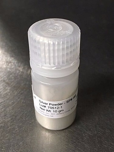 Silver Powder, General Purpose, Laboratory Grade, 99.9% Pure Silver ...
