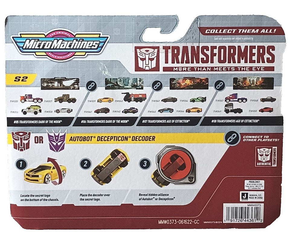 Micro Machines TRANSFORMERS AOE Series 2 #08 Galvatron Stinger ...