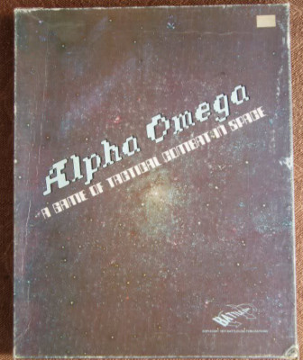 1977 ALPHA OMEGA SPACE COMBAT BOARD GAME, BATTLELINE, UNPUNCHED ...