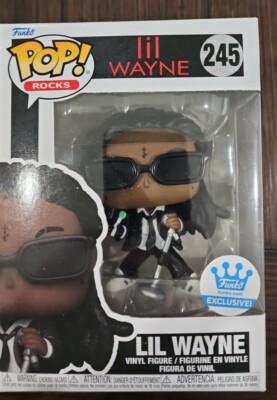 Funko Pop Rocks : LIL WAYNE #245 w/Mic Vinyl Funko Exclusive "MInt box ...