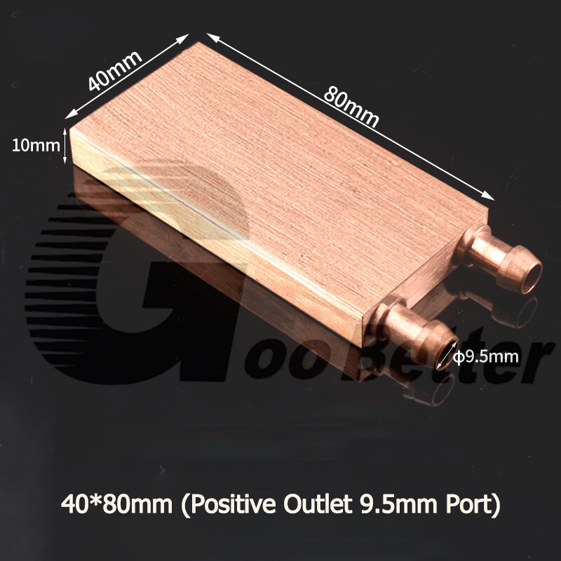 Copper Water Cooling Block For PC CPU GPU Liquid Water Cooler Heat Sink ...