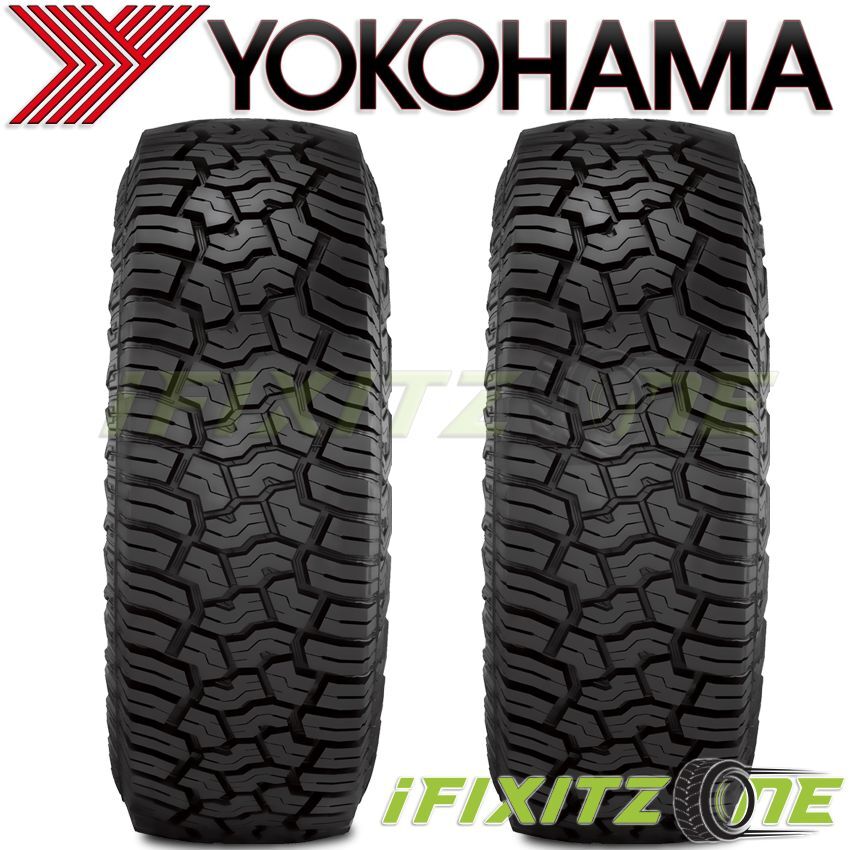 2 Yokohama Geolandar X-AT 37x12.5x20 126Q All Terrain Truck [ Load ...