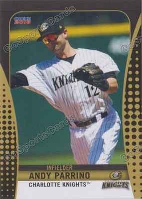 2016 Charlotte Knights Andy Parrino RC Rookie White Sox | eBay