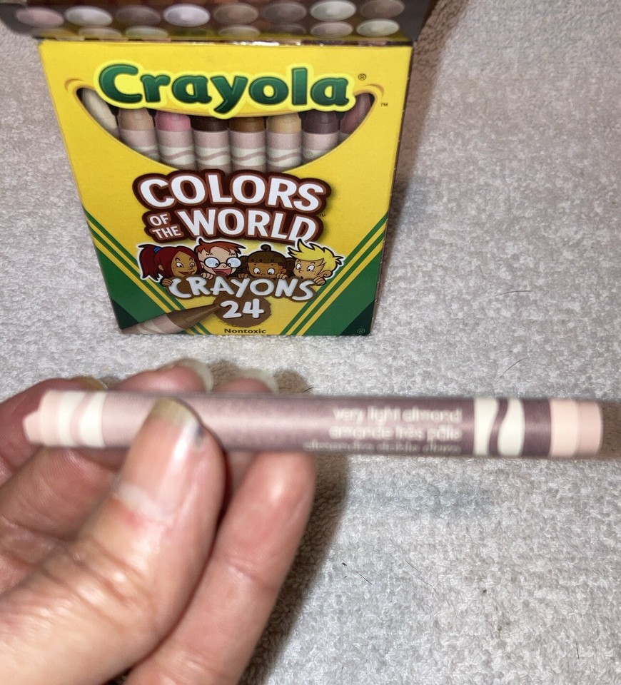 Crayola Colors Of The World Crayons Multicultural 24 Ct And Basic 24 Ct ...