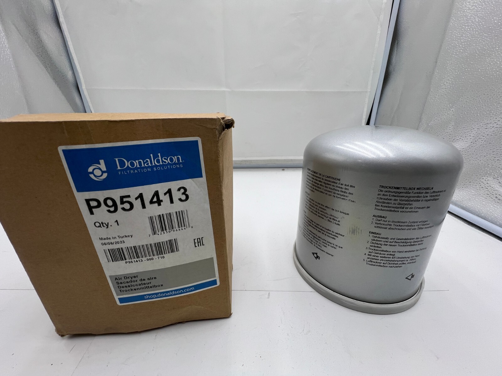 DONALDSON P951413 - Air filter cross reference