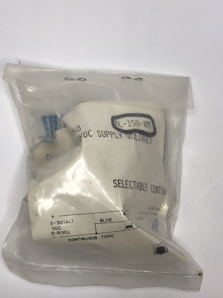 Vtg Floyd Bell AudioLarm AL-150-RM Audible Alarm Buzzer Warble Tone ...