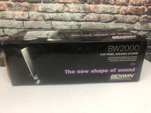Benwin BW2000 Flat Panel Speaker System NXT Technology 6W (RMS) | eBay